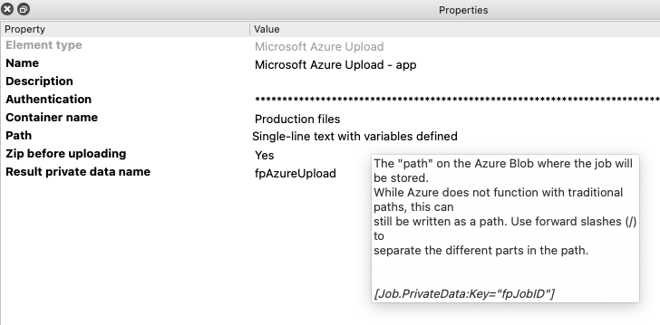 Microsoft Azure Upload | Enfocus