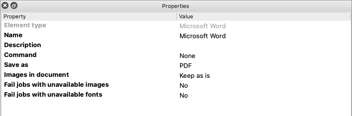 Microsoft Word (Windows) | Enfocus