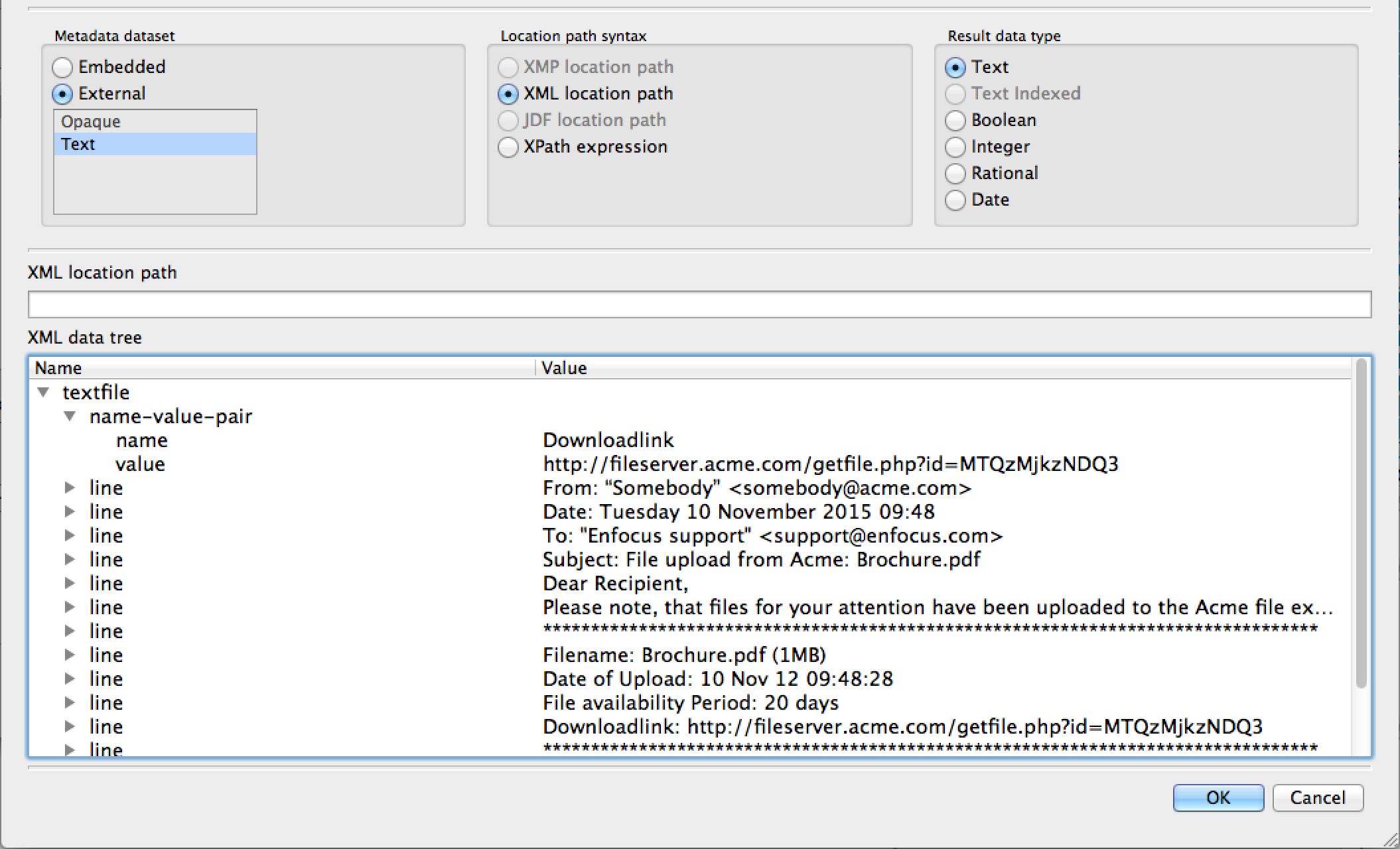 TXT pickup | Enfocus